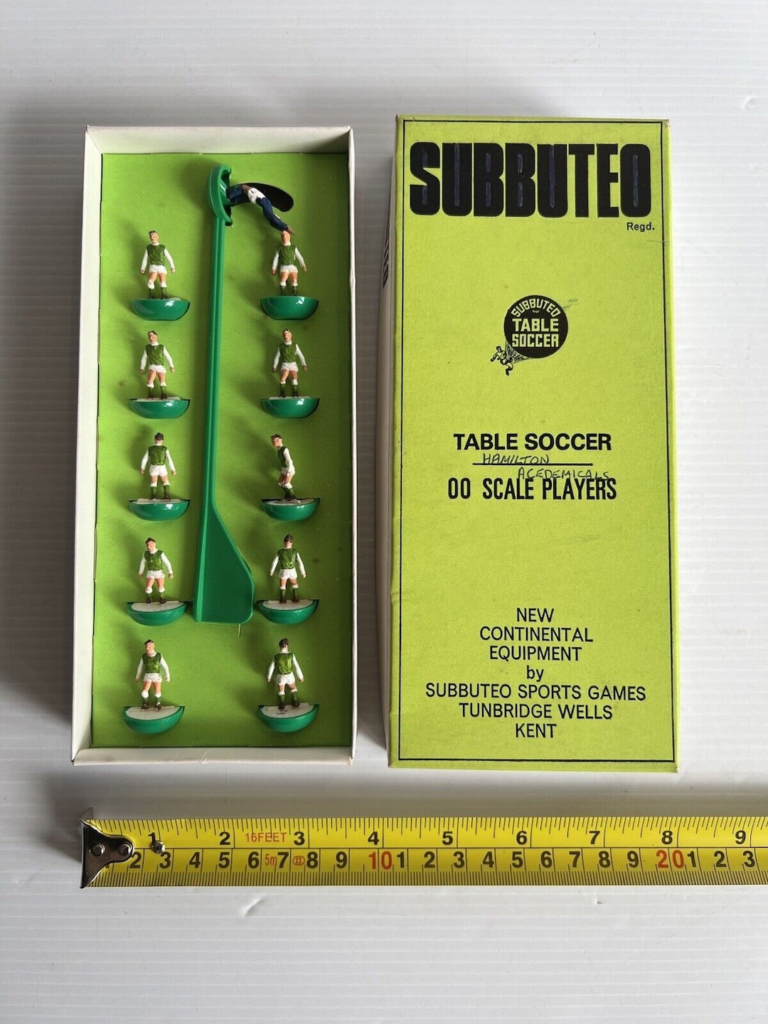 Pre Loved Subbuteo Table Soccer Players Team Hibernian Ref 45 - Etsy