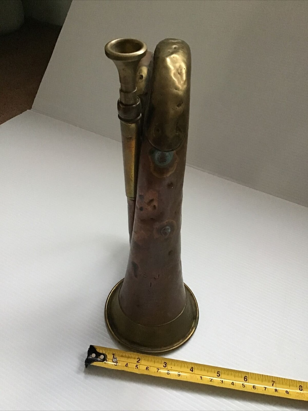 Vintage Military Brass and Copper Bugle by Henry Potter & Co - Etsy