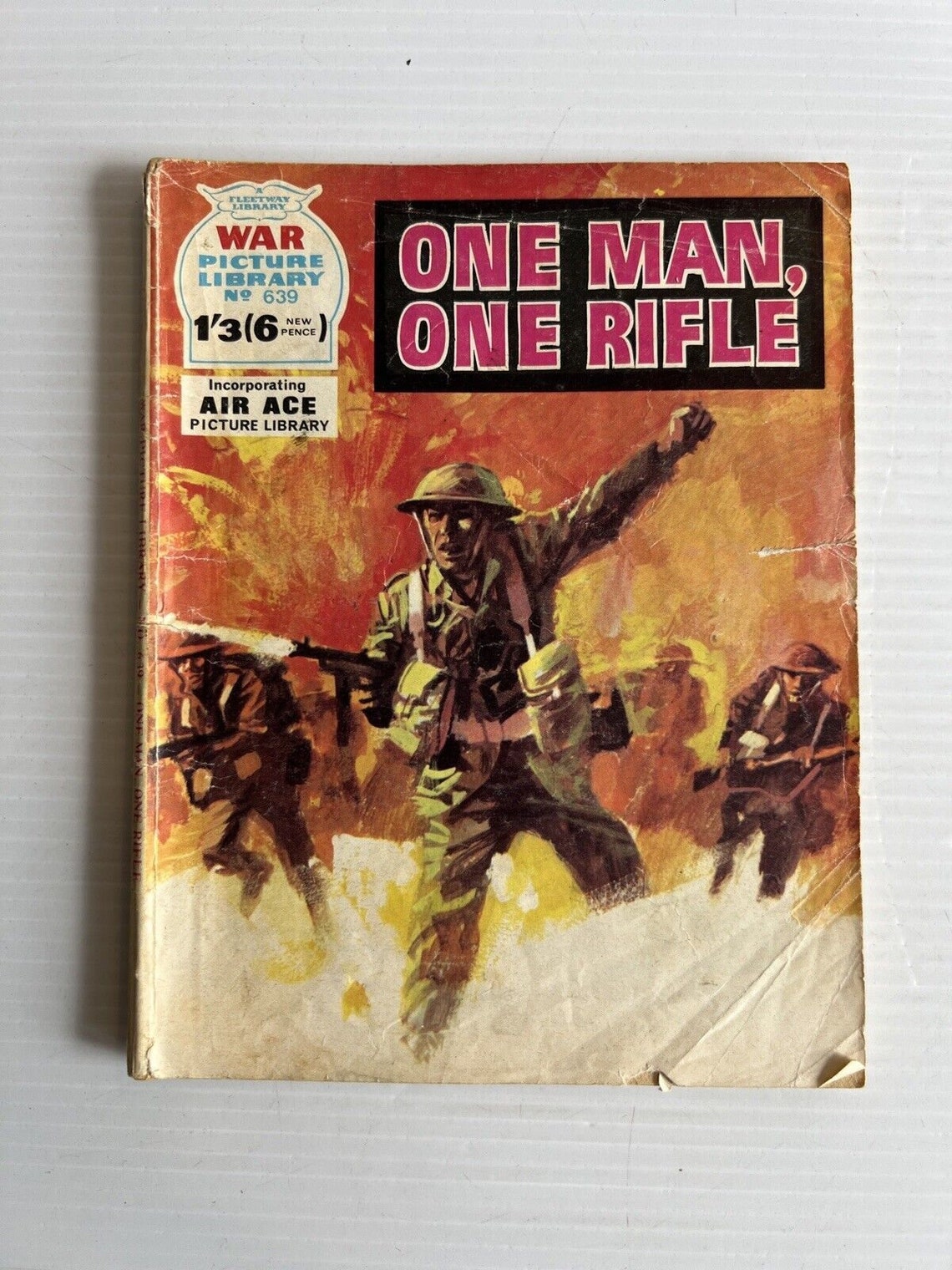 Pre Loved Vintage Fleetway War Picture Library Book - Etsy