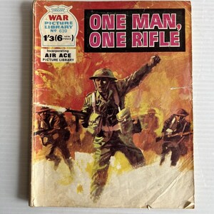 Pre Loved Vintage Fleetway War Picture Library Book - Etsy