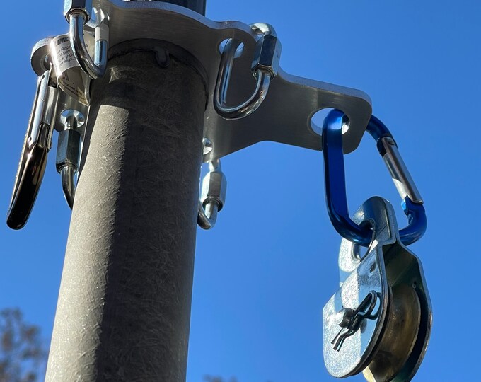 Theskyhook Metal Guy Ring for Military Masts - Etsy