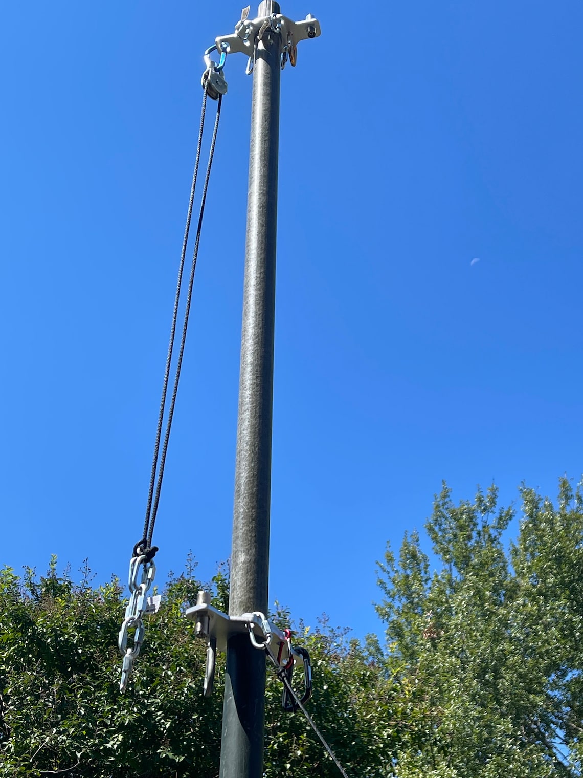 Theskyhook Metal Guy Ring for Military Masts - Etsy