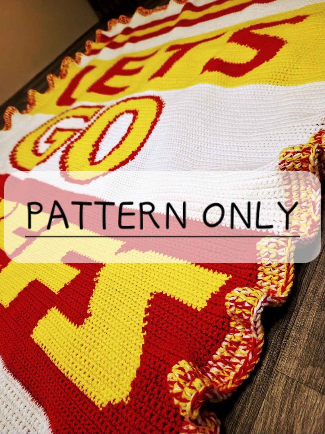Chiefs Crochet Blanket Pattern | PDF PATTERN - Etsy