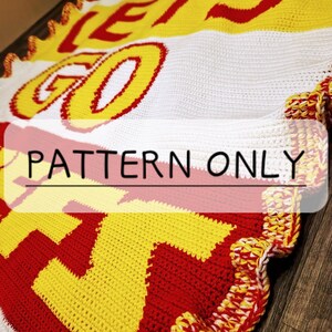 Chiefs Crochet Blanket Pattern | PDF PATTERN - Etsy