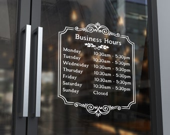 Decal for Store Front - Etsy