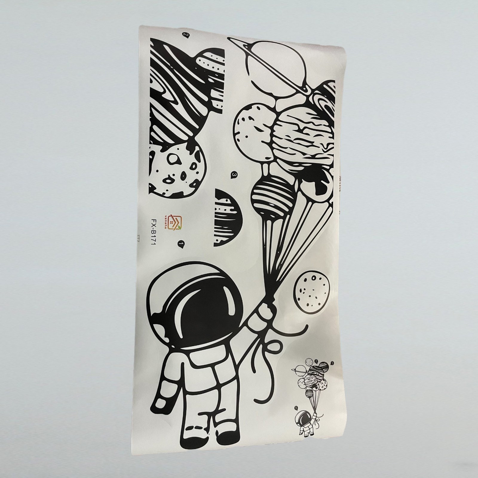 Astronaut Wall Decal - Etsy