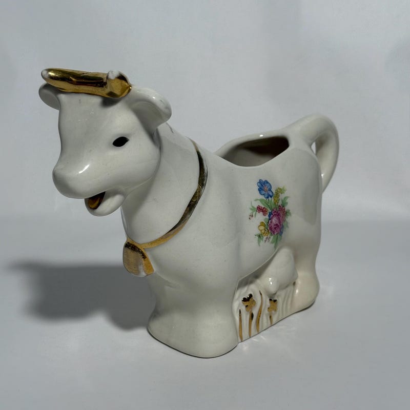 Cow Ceramic Small Creamer - Etsy