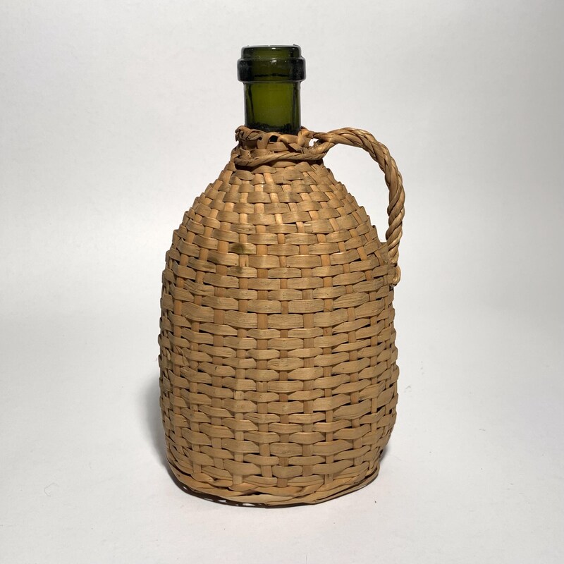Wicker Bottle - Etsy