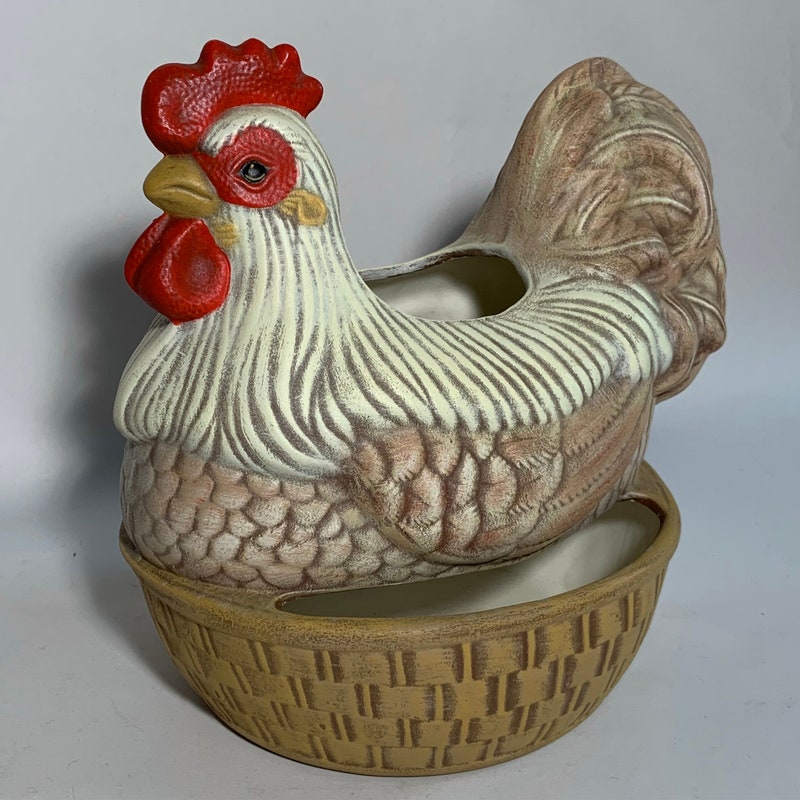 Chicken Planter Pot - Etsy