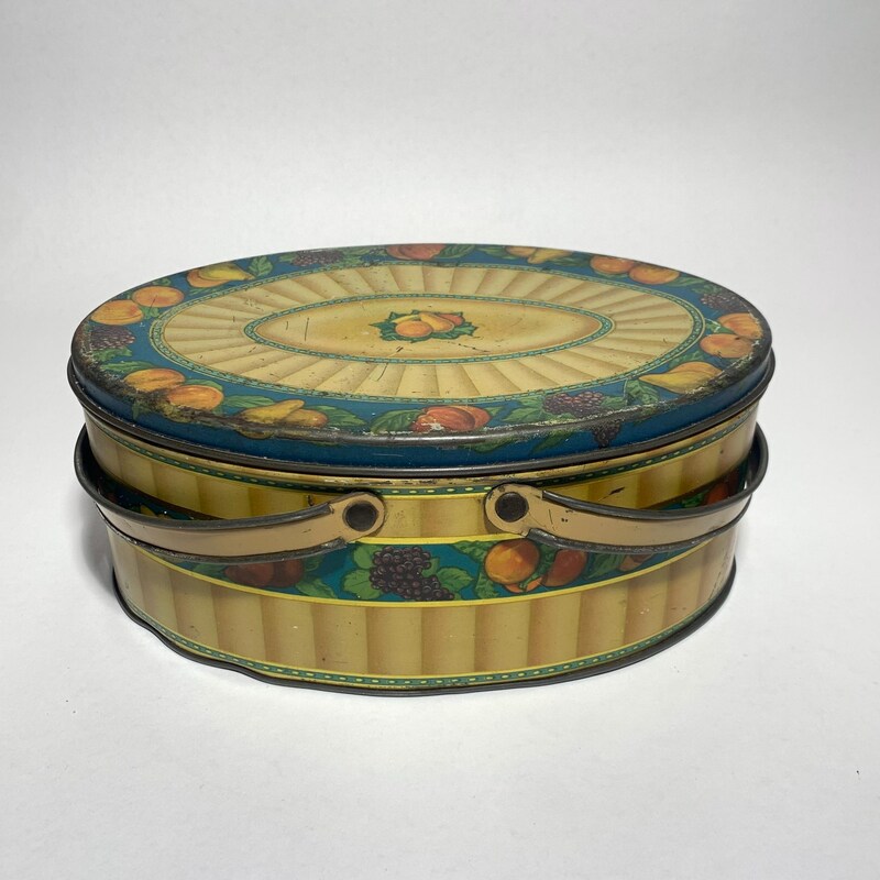 Large Tin Box - Etsy