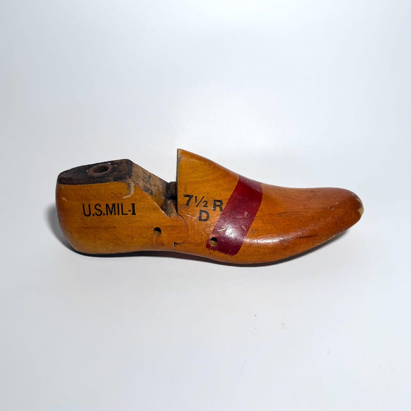 Vintage Wooden Shoe Molds - Etsy