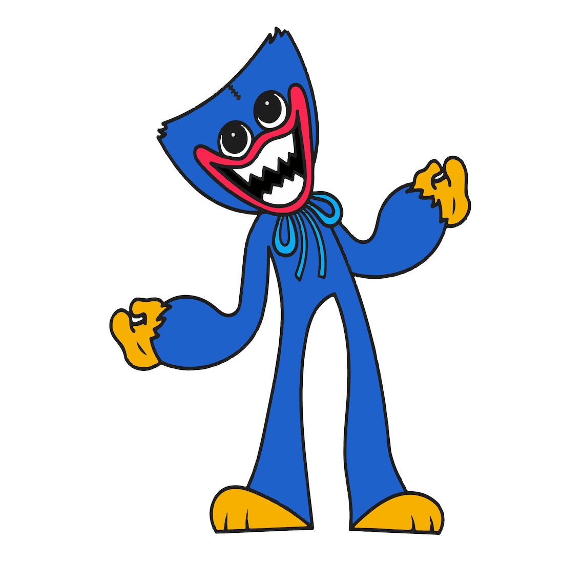 Huggy Wuggy Clip Art - Etsy