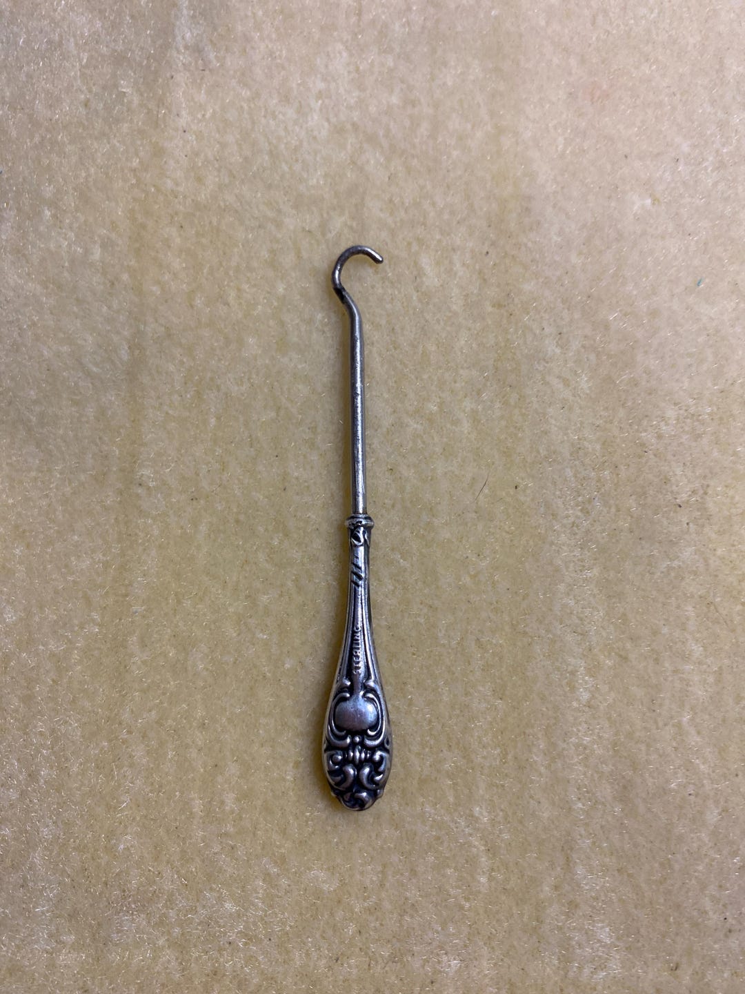 Vintage Sterling Button Hook - Etsy