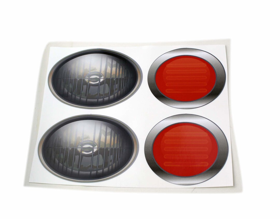 The Toy Restore Decals Replacement Stickers Oval Headlights and Tail ...