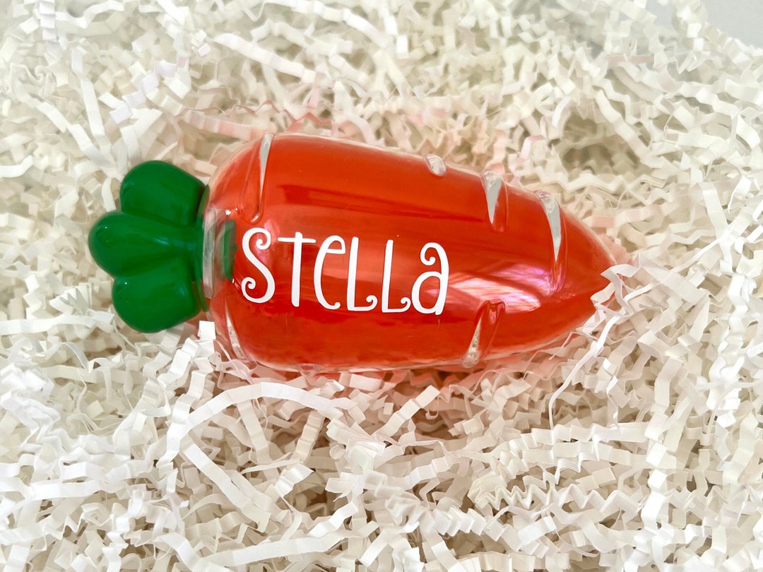 Personalized Fillable Easter Carrot - Etsy