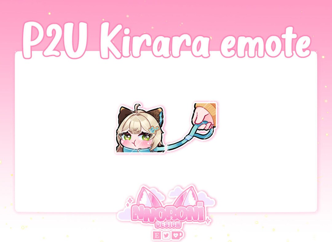 Kirara Emote Collar - Genshin Impact Emotes | Twitch Emotes | Custom ...
