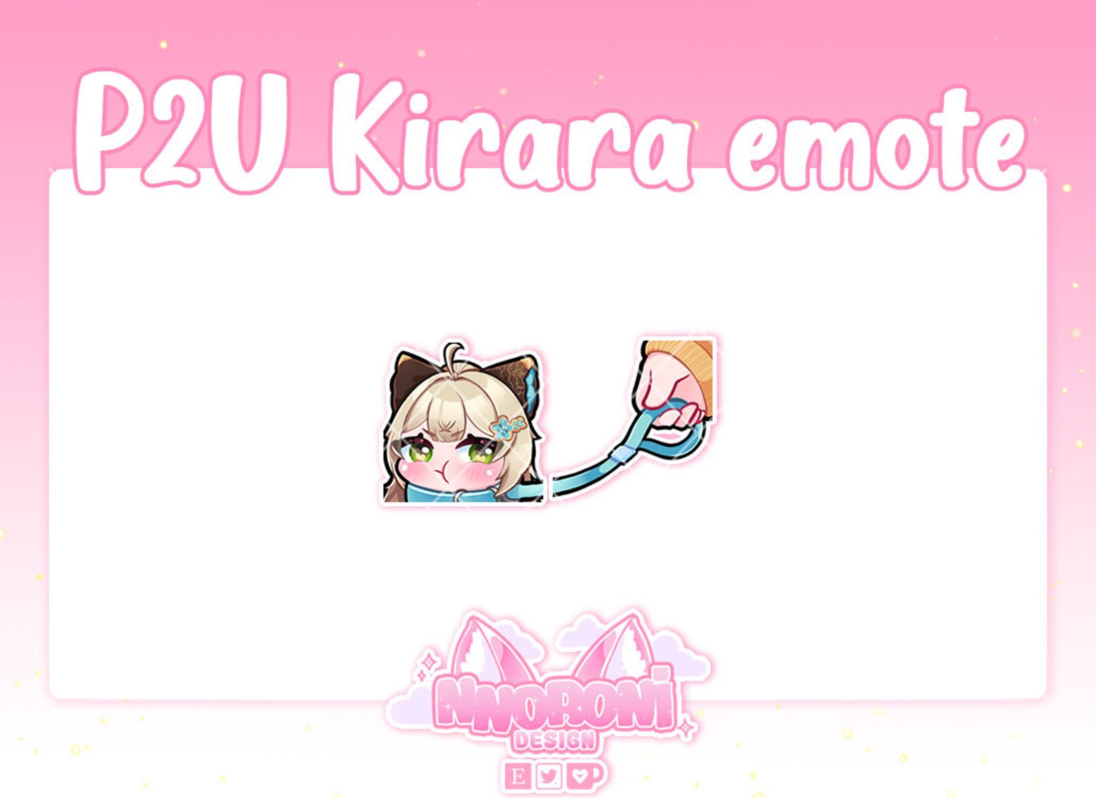 Kirara Emote Collar Genshin Impact Emotes Twitch Emotes Custom Emotes ...