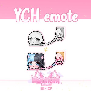 YCH Twitch Custom Emotes Collar Comission - Twitch Emotes / Twitch ...