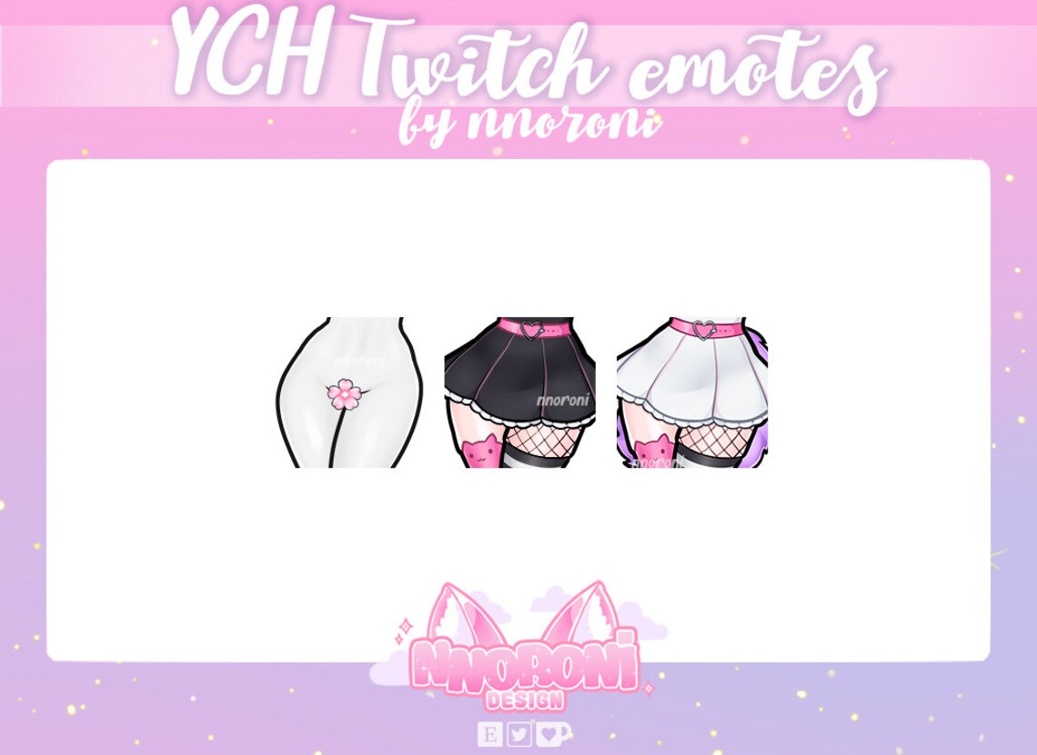 YCH Twitch Custom Emotes Hips and Legs Twitch Emotes / - Etsy