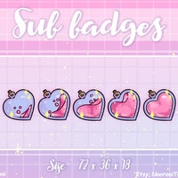 Sub Badges - Etsy