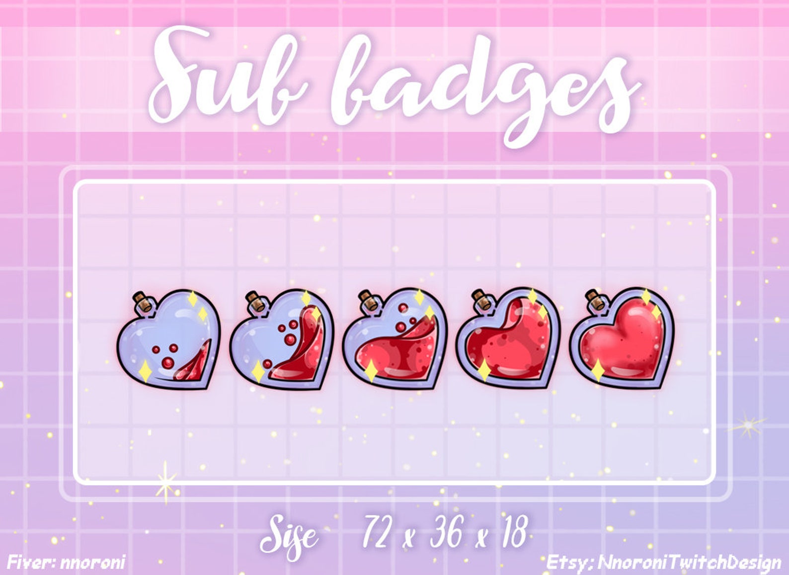 Red Heat Bottle Sub Badges Twitch Badges/ Twitch Emotes / | Etsy