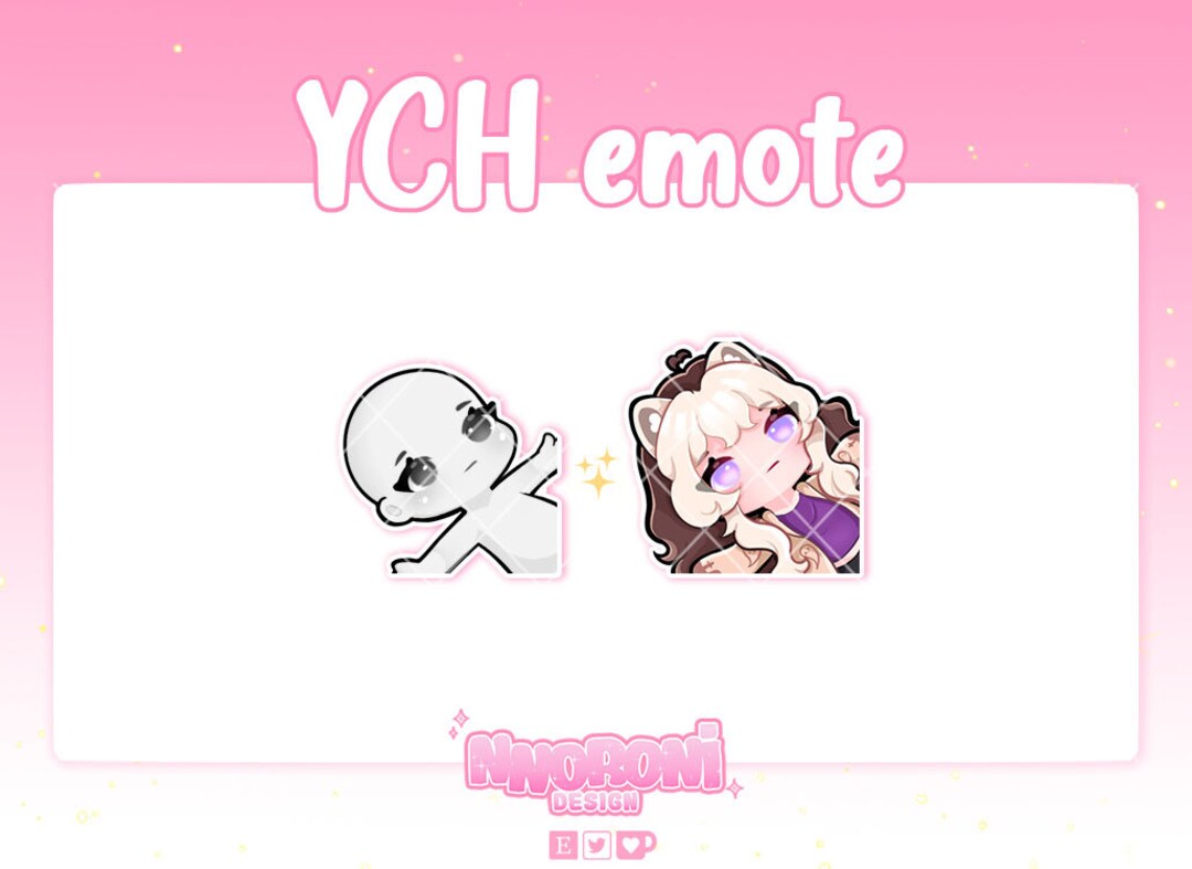YCH Twitch Custom Emotes SAD Comission - Twitch Emotes / Twitch Badges ...