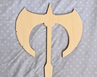 Double Bladed Axe: SVG and DXF Files - Etsy