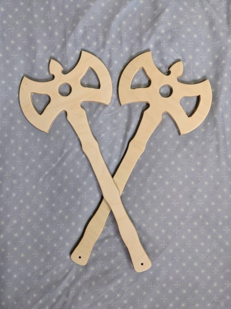 Battle Axe: SVG, DXF, and PDF Blueprints - Etsy