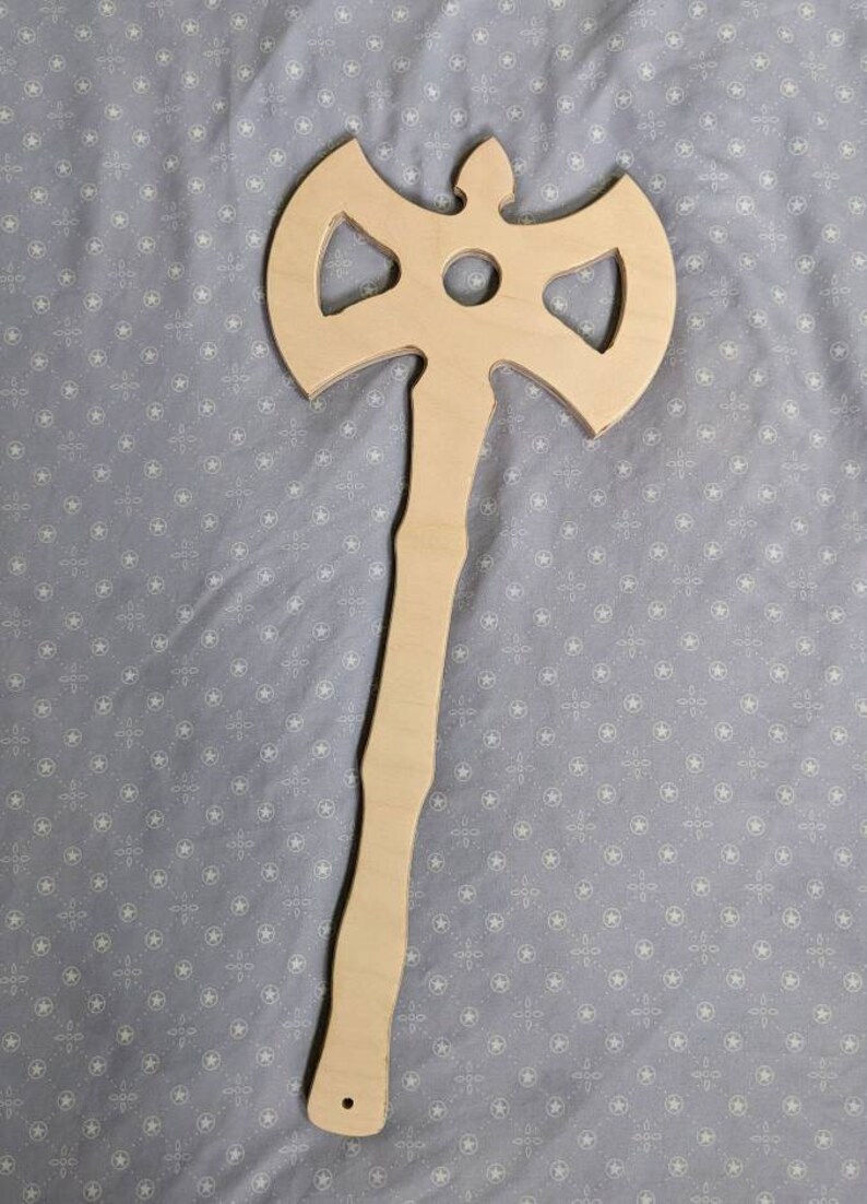 Battle Axe: SVG, DXF, and PDF Blueprints - Etsy