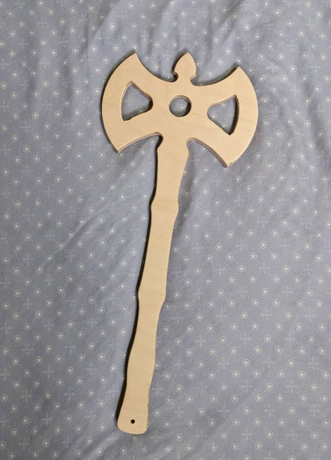 Battle Axe: SVG, DXF, and PDF Blueprints - Etsy