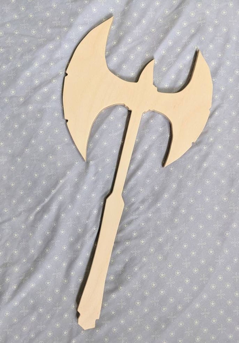 Double Bladed Axe: SVG and DXF Files - Etsy