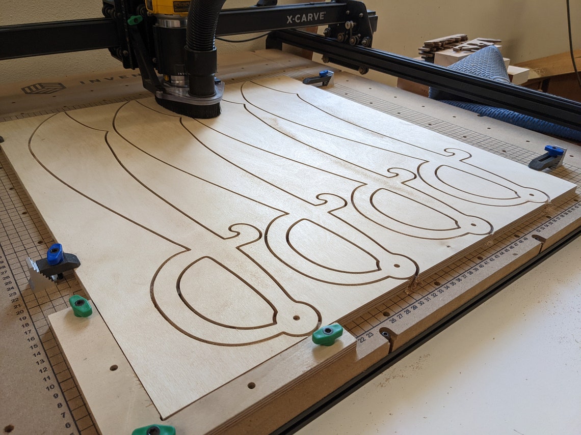 Pirate Cutlass: SVG, DXF, and PDF Blueprints - Etsy