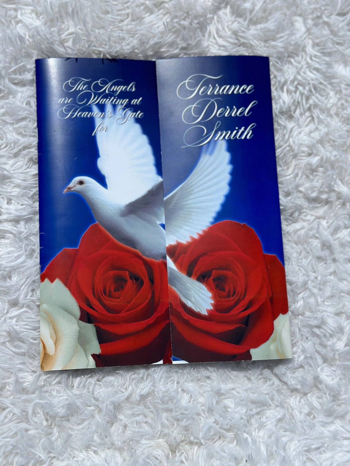 Luxury Obituary Printing - Etsy