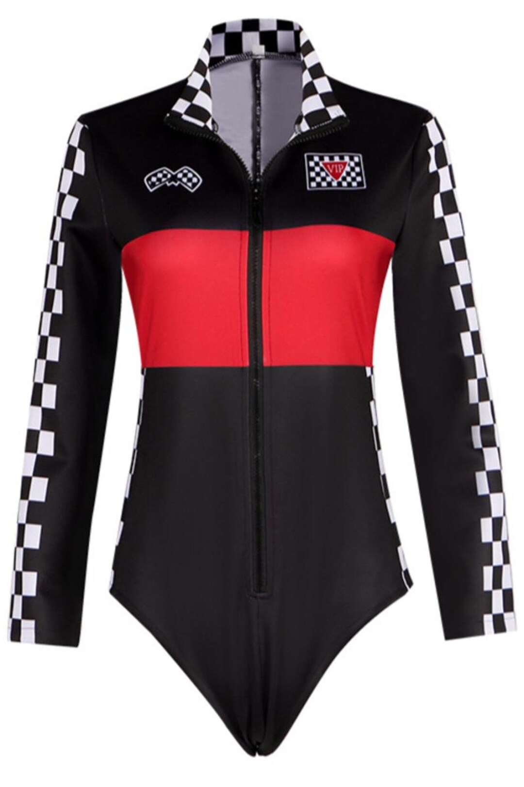 Sexy Halloween Costume | Race Car Driver Outfit | Black & Red Racing ...