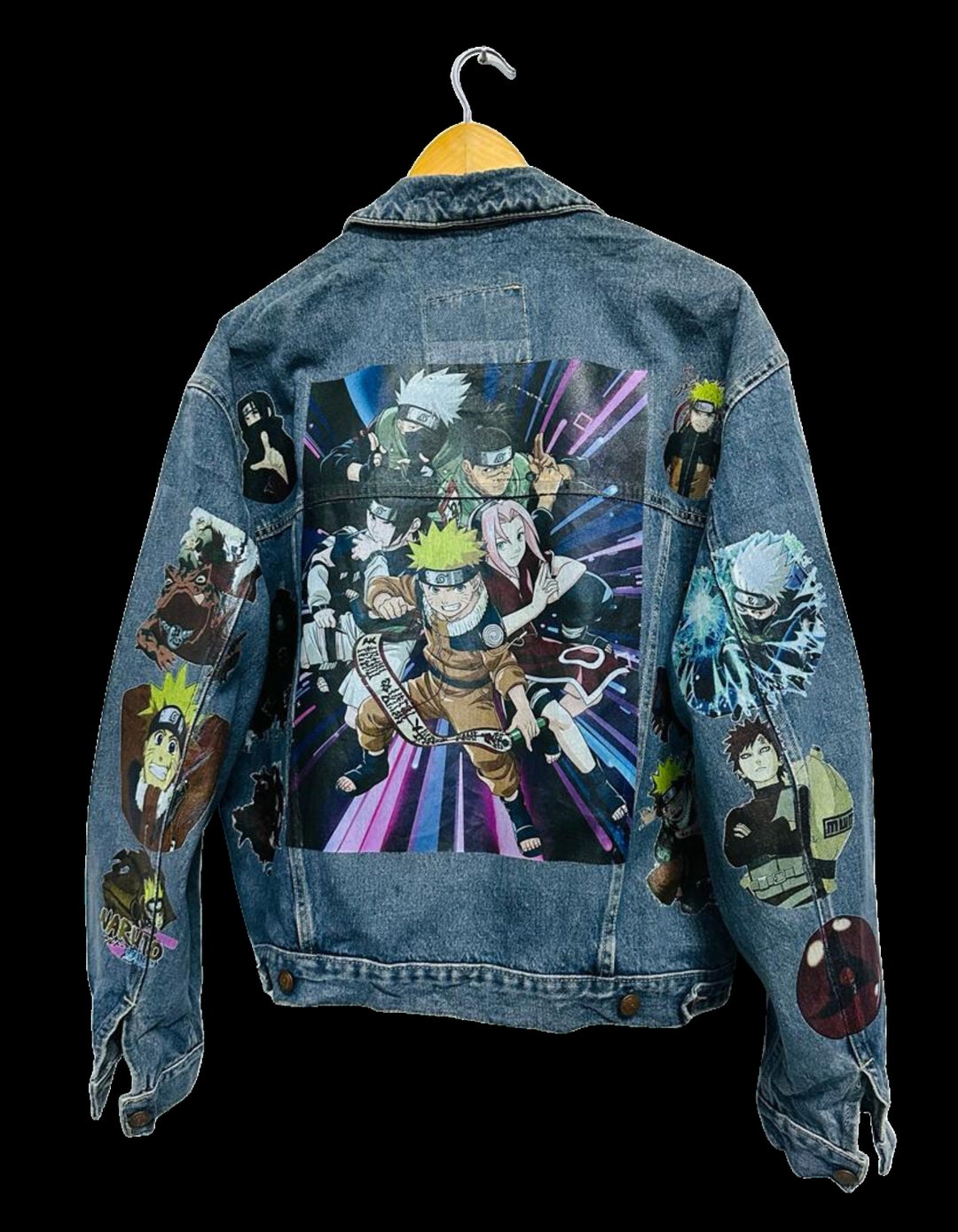 Animated Cartoon CUSTOMISED Vintage 80's 90's Trucker Denim Jeans ...