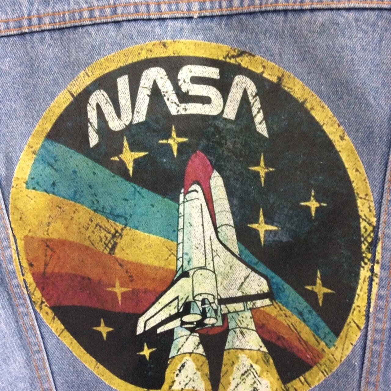 Nasa Customised Vintage 80's 90's Trucker Denim Jeans - Etsy Canada