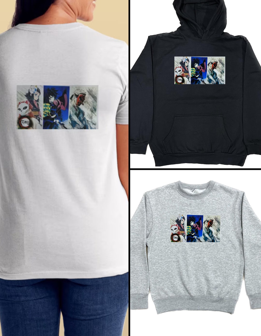 Mask Japanese Custom Unisex Personalized Iron on Hoodie, Tee Sweatshirt ...