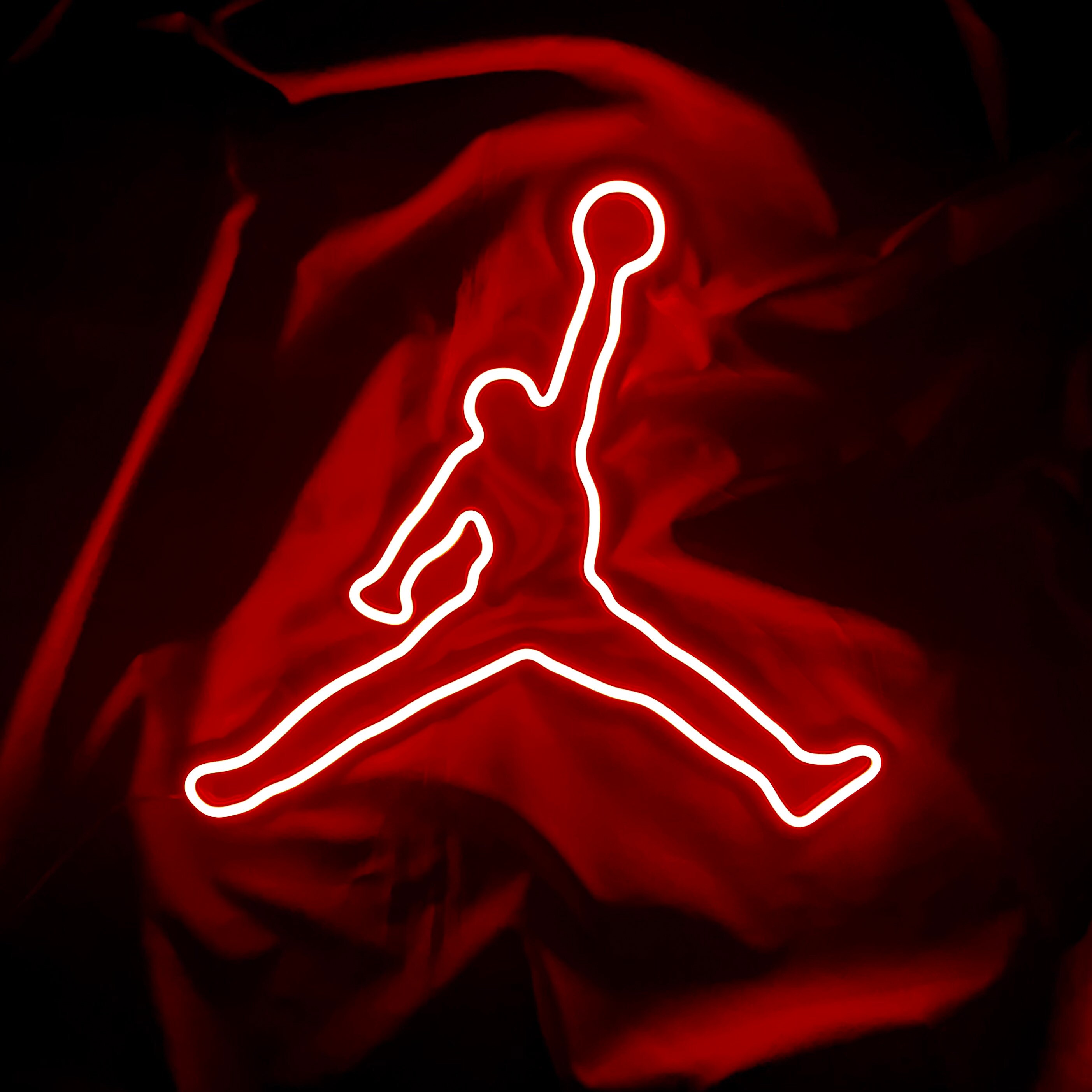 Jordan Neon Sign for NBA Fan Neon Jordan Neon LED Sign Custom Neon Sign ...