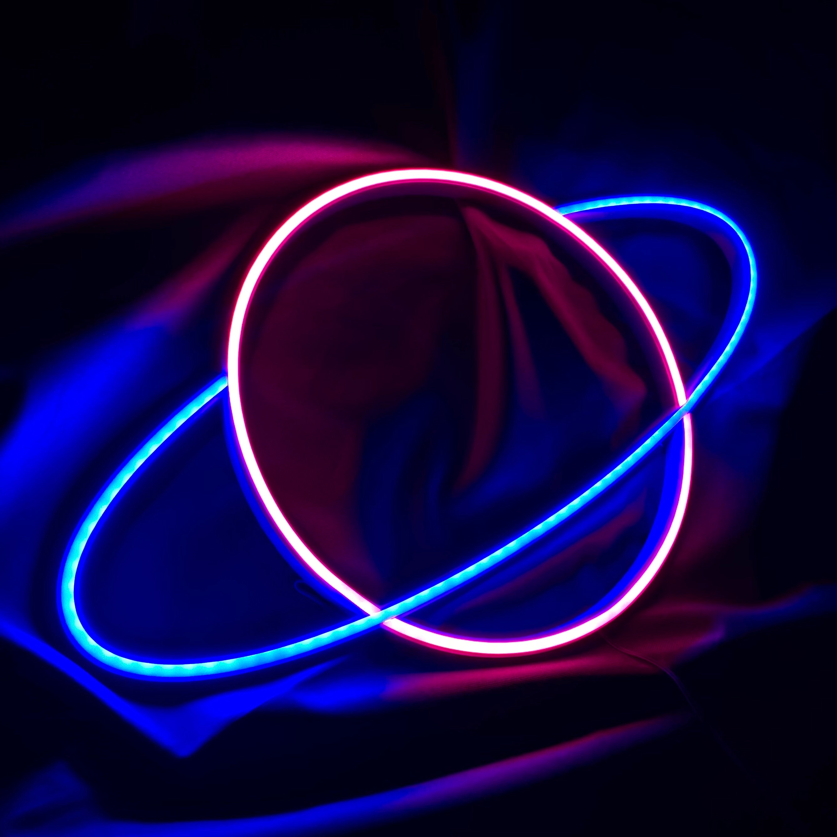 Planet Neon Sign Neon Sign Space Saturn Neon Sign Astro Neon Sign Neon ...