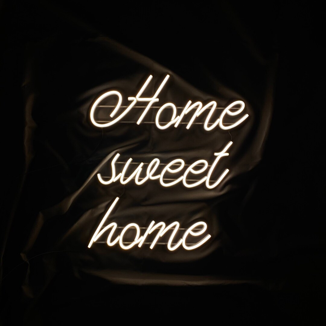 Home Sweet Home Neon Sign Living Room Decor Home Sweet Home Led Sign ...