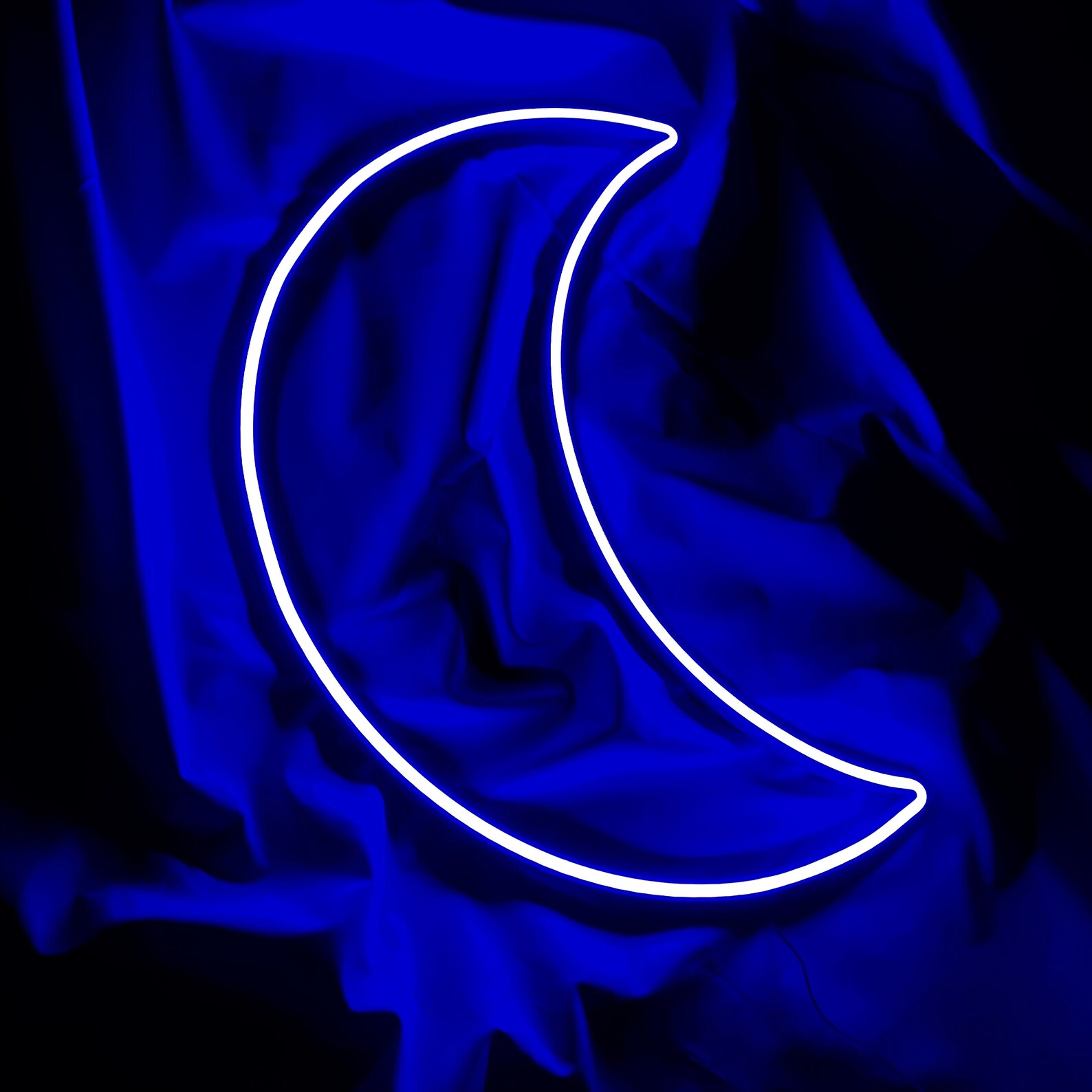 Moon Neon Sign for Bedroom and Nursery Neon Sign Cerscent Half Moon ...
