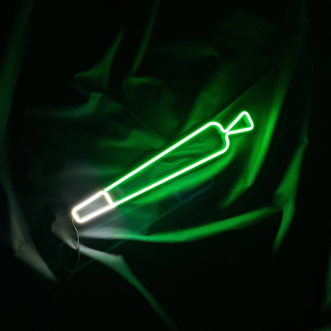Joint Neon Sign for Smokers | Neon Sign Marijuana | Neon LED Sign ...