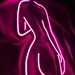 Female Body Neon Sign Wall Art | Female Body Line Art Decor | Neon Sign ...