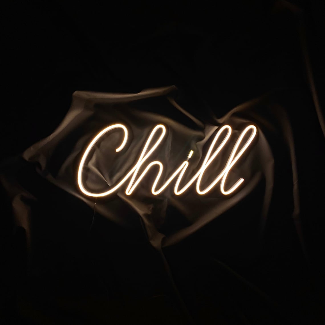 CHILL Neon Sign Chill Room Decor Chill Vibes Light Neon Sign Chill Neon ...