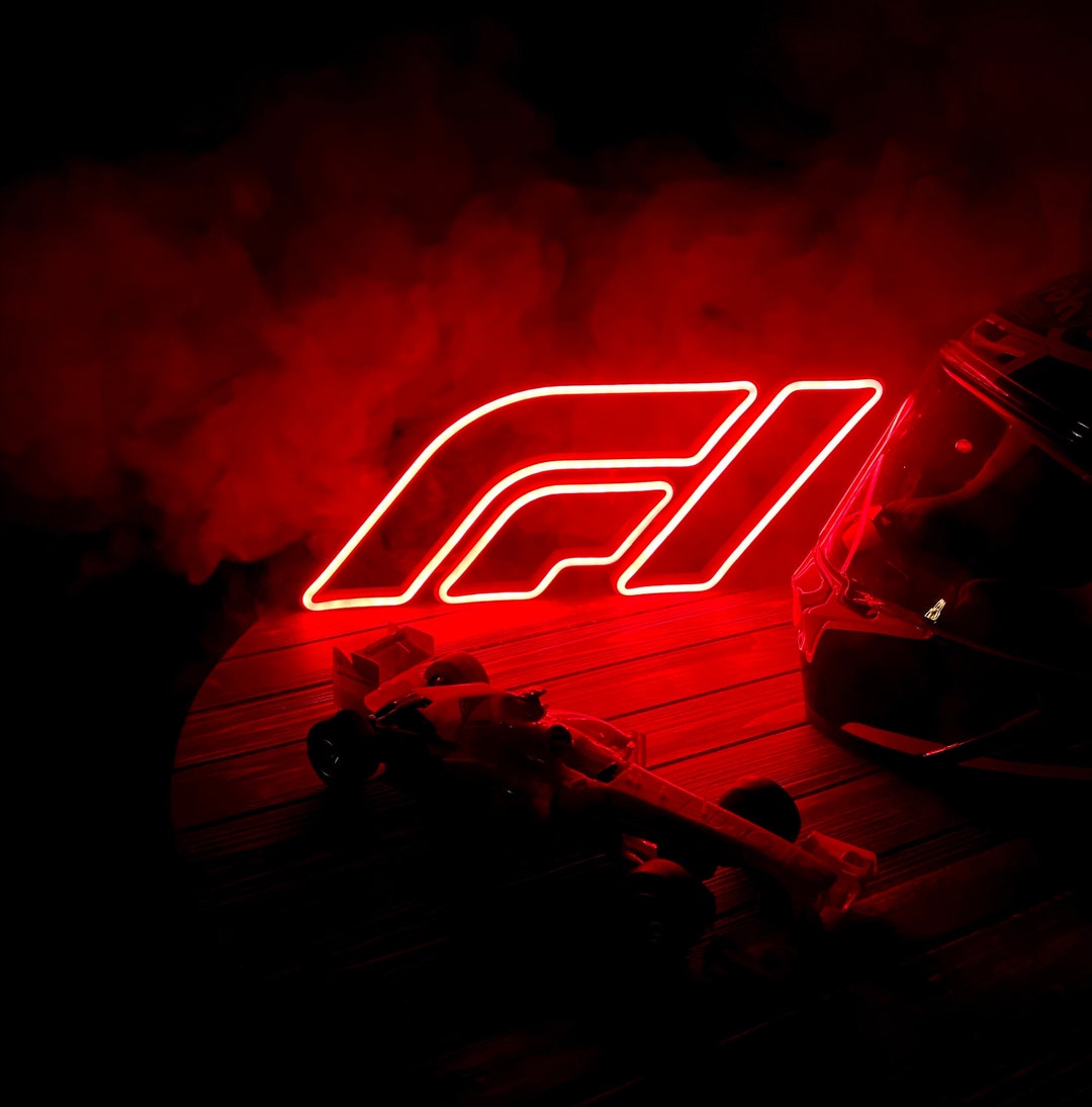 Letrero de neón F1 / neón led fórmula 1 / lámpara de fórmula 1 - Etsy ...