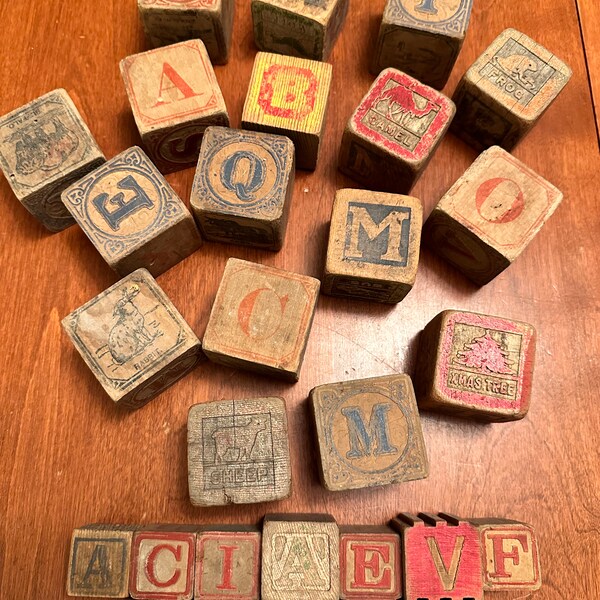 Abc Blocks - Etsy