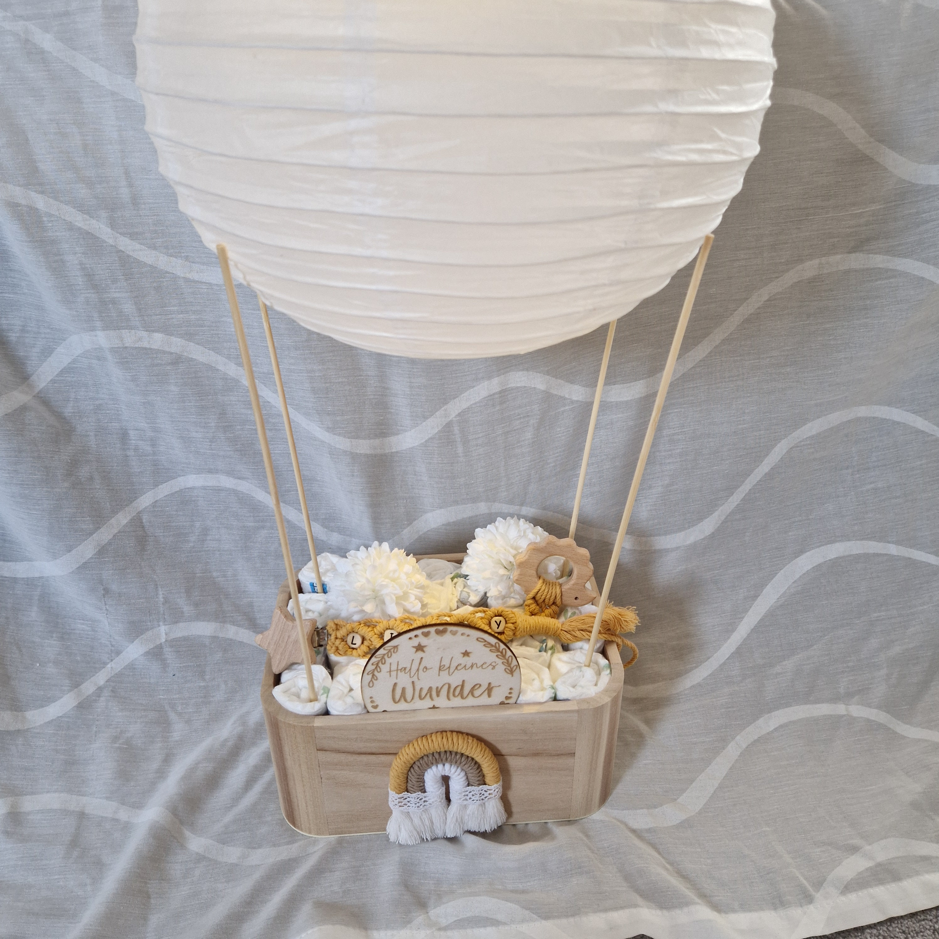 Diaper Cake Diaper Balloon Diaper Box Gift for Birth Baby - Etsy