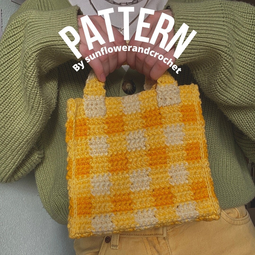Spring-date Bag | Crochet Pattern | PDF - Etsy