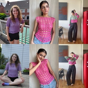 Mabel Sweater | Crochet Pattern | PDF - Etsy