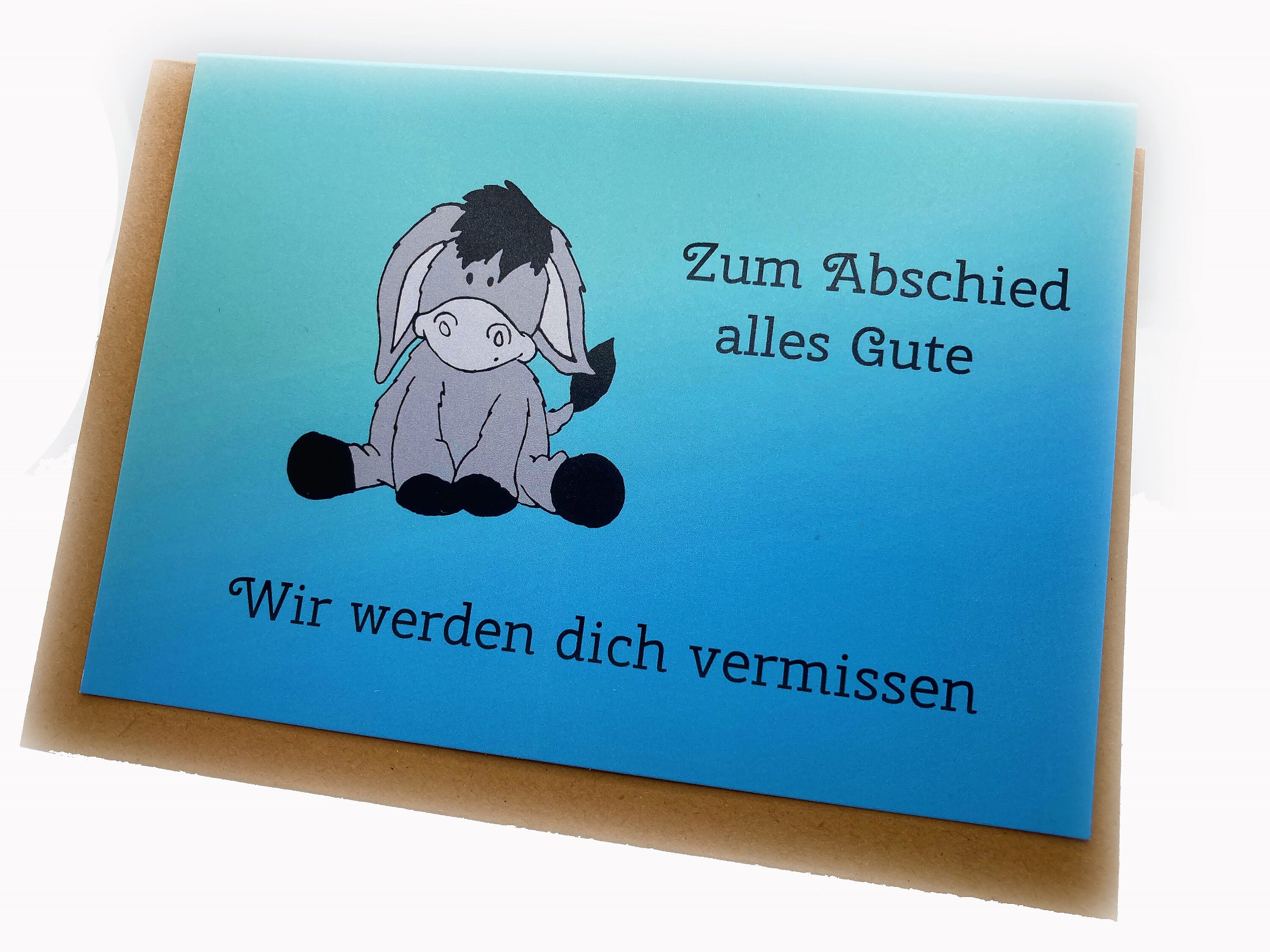 Abschiedskarte chef - Etsy.de